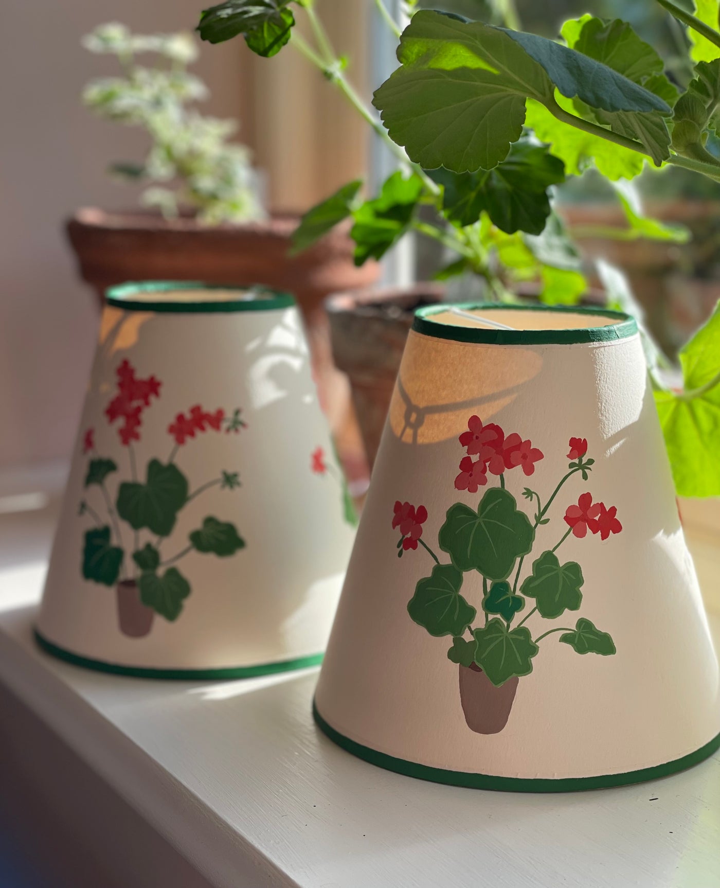 Bespoke Handpainted Lampshades